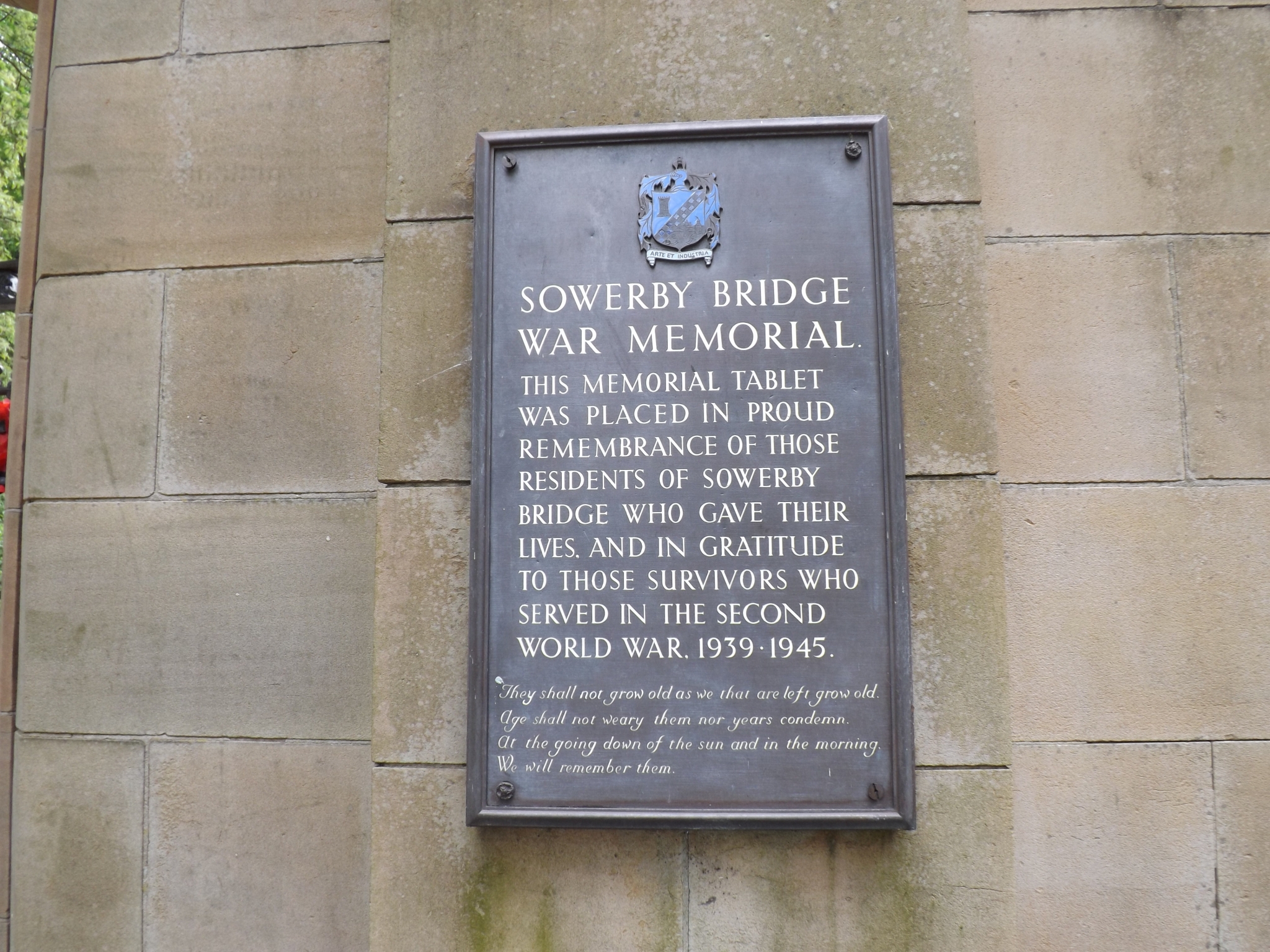SOWERBY BRIDGE - War Memorials Online